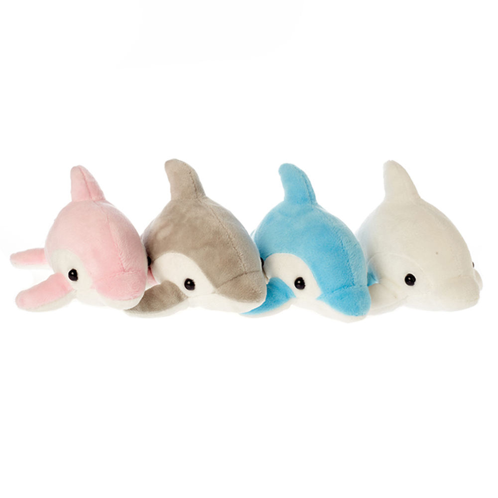 Custom High Quality New Design Pink/Blue Plush Big Stuffed Soft Dolphin ...