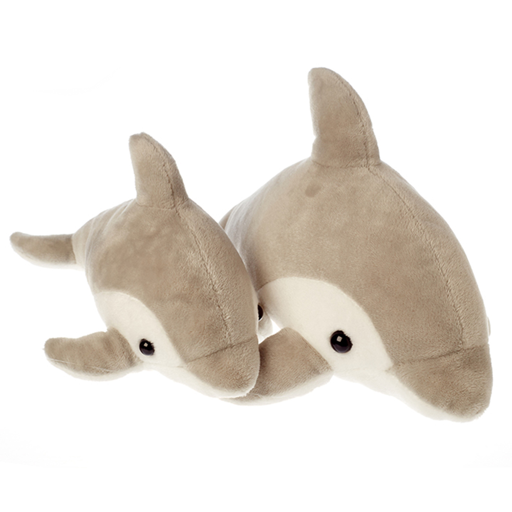 Custom High Quality New Design Pink/Blue Plush Big Stuffed Soft Dolphin ...